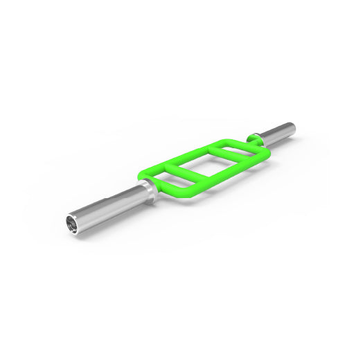 BARRE OLYMPIQUE POUR BICEPS / VERTE 13,5 KG – Bodytone International
